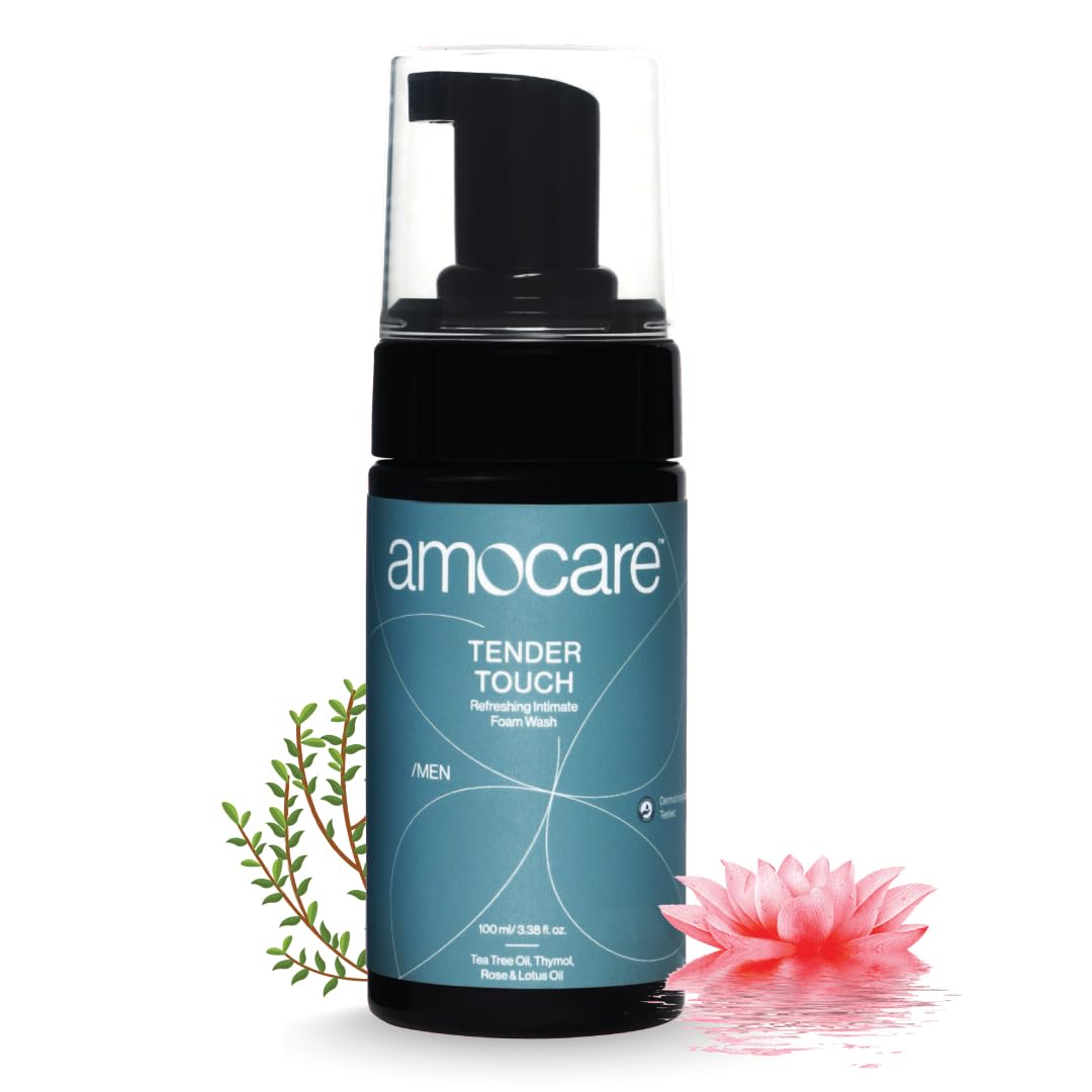 Buy Amocare Tender Touch Intimate Foam Wash for Men, 100 ml | 19 ...