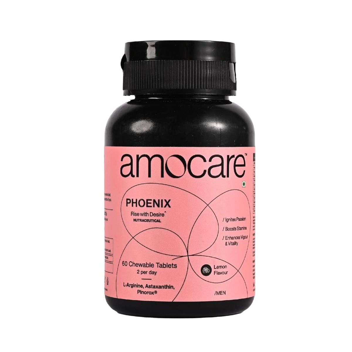 Buy Amocare Phoenix for Men, 60 Chewable Tablets | 19 Minutes Delivery ...
