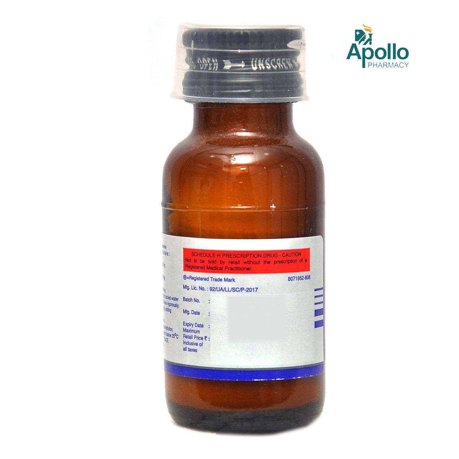 Ampoxin Dry Syrup 30 ml Price, Uses, Side Effects, Composition - Apollo ...