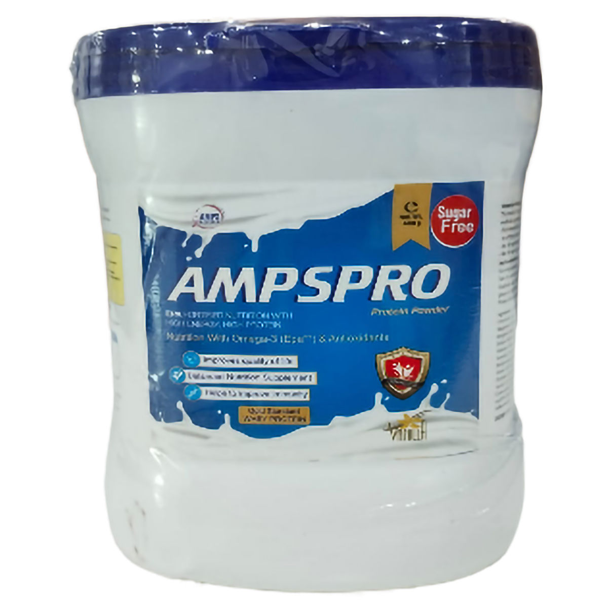 Ampspro Delicious Vanilla Flavour sugar Free Powder 400 gm | Uses, Side ...