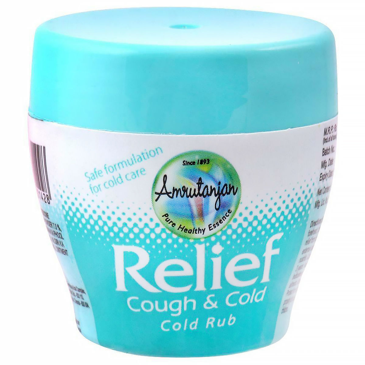 Amrutanjan Relief Cough & Cold Rub, 30 gm Price, Uses, Side Effects ...