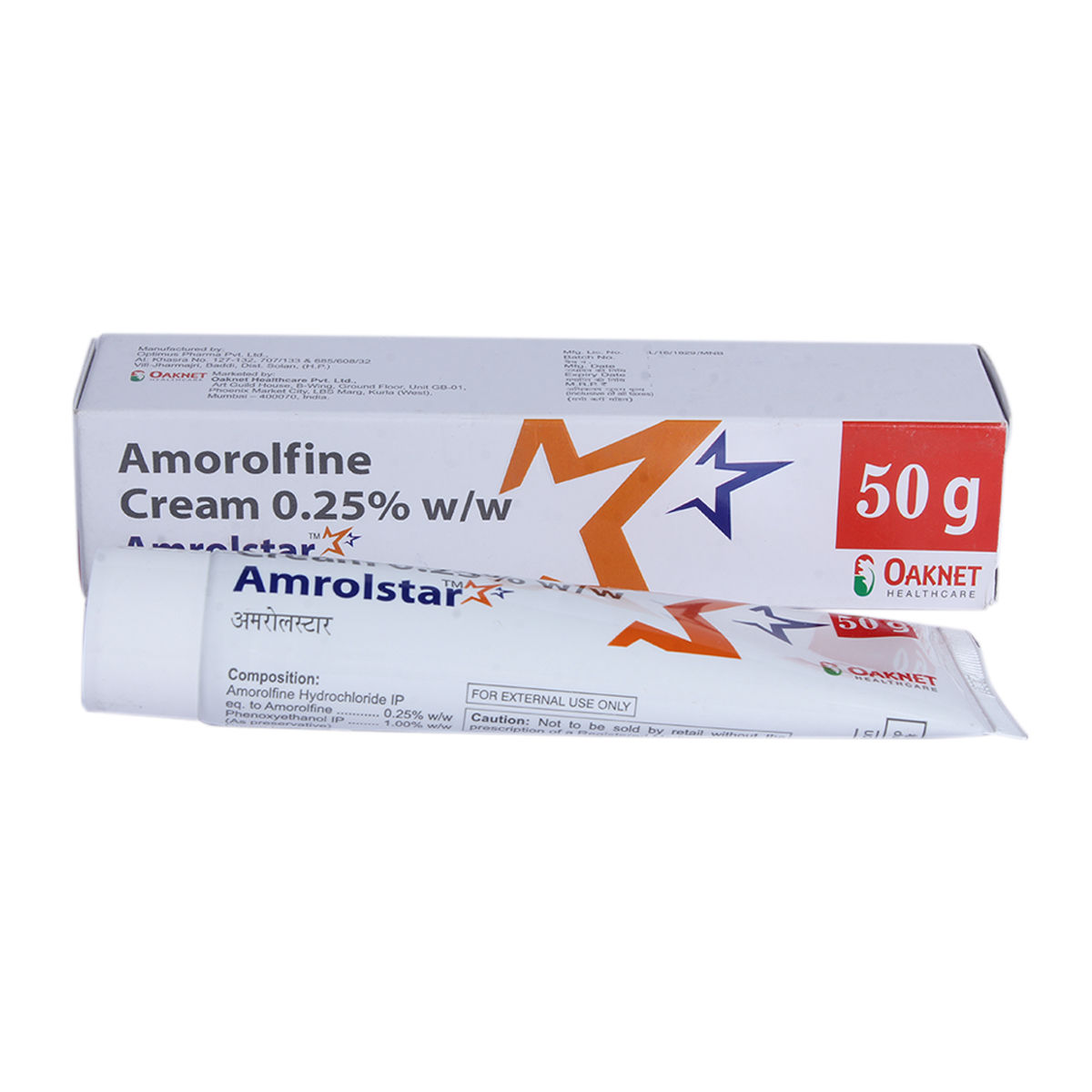 Amrolstar 0.25%W/W Cream 50gm Price, Uses, Side Effects, Composition ...