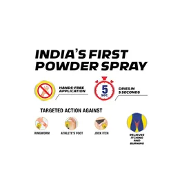 Buy Amrutanjan Stop Itch Anti-Fungal Powder Spray, 100 gm | 19 Minutes ...