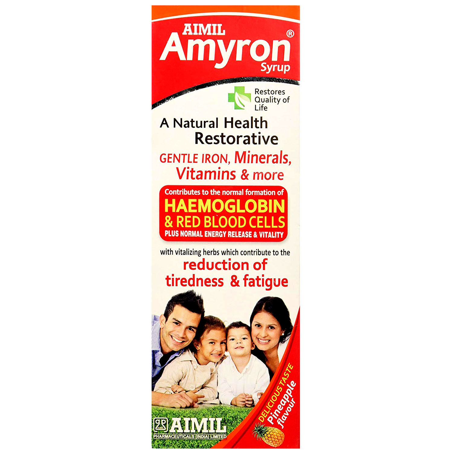 Aimil Amyron Syrup, 200 ml Price, Uses, Side Effects, Composition ...