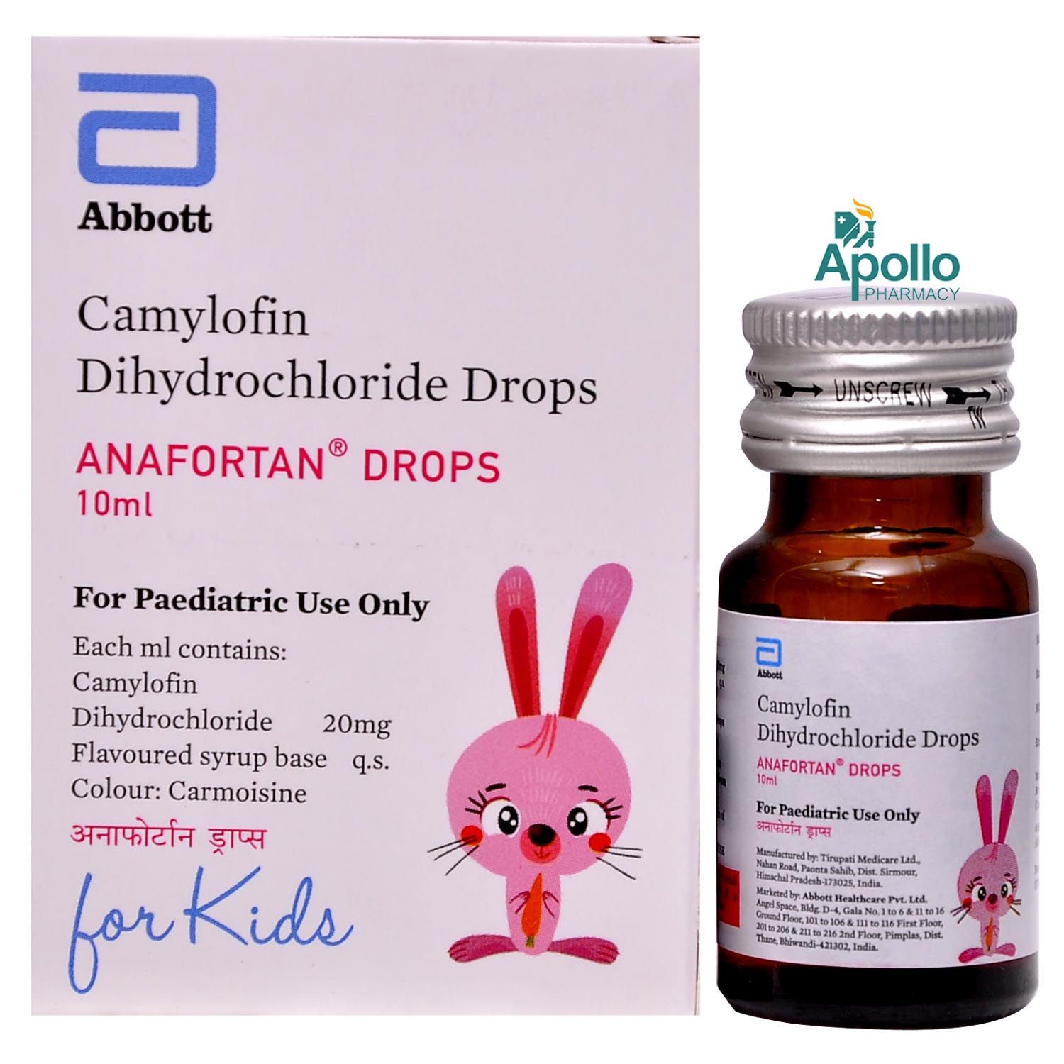 Anafortan Drops 10 ml Price, Uses, Side Effects, Composition - Apollo ...