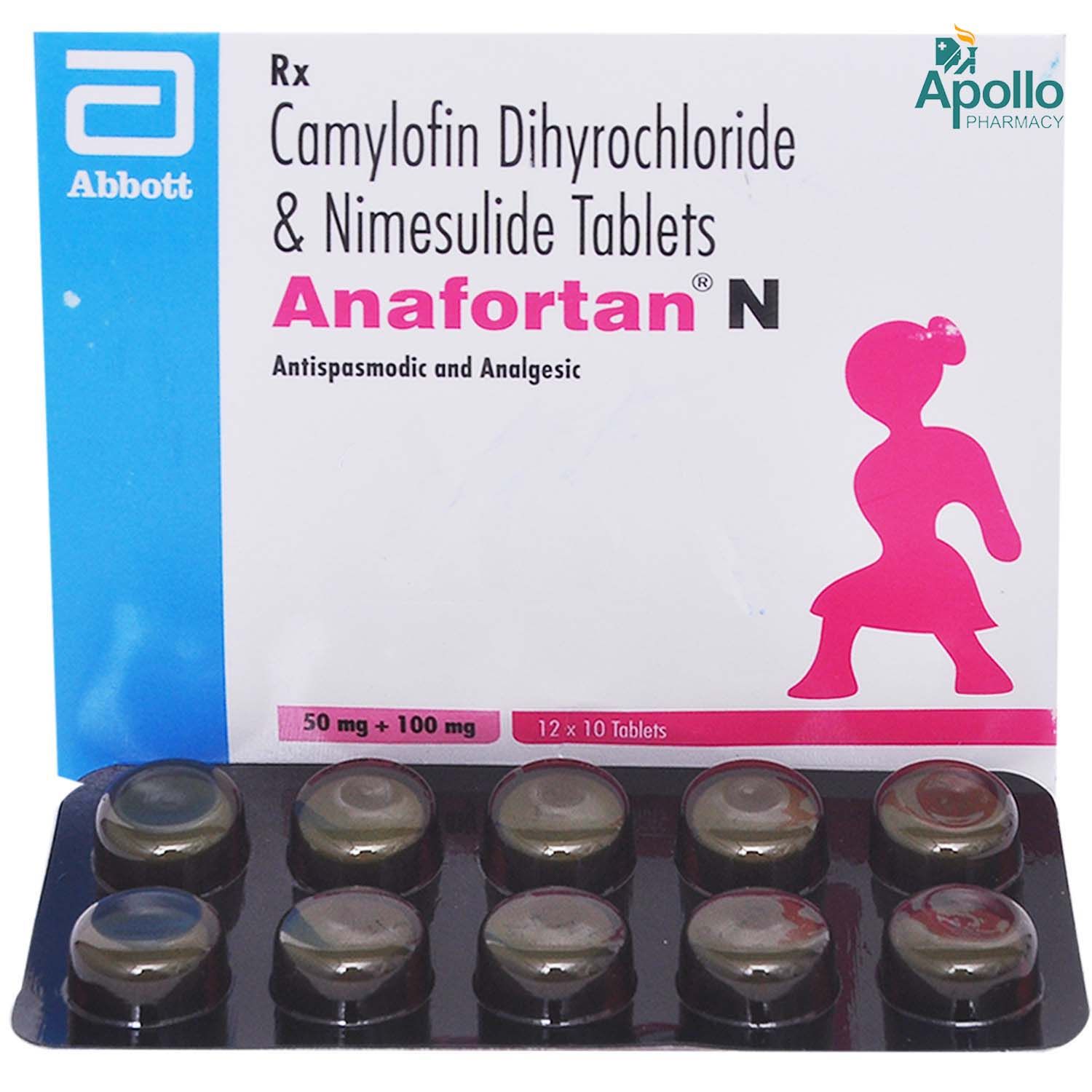 Anafortan N Tablet 10's Price, Uses, Side Effects, Composition - Apollo ...