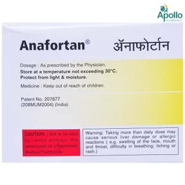 Anafortan Tablet | Uses, Side Effects, Price | Apollo Pharmacy