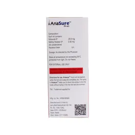 Anasure 2% Solution | Uses, Side Effects, Price | Apollo Pharmacy