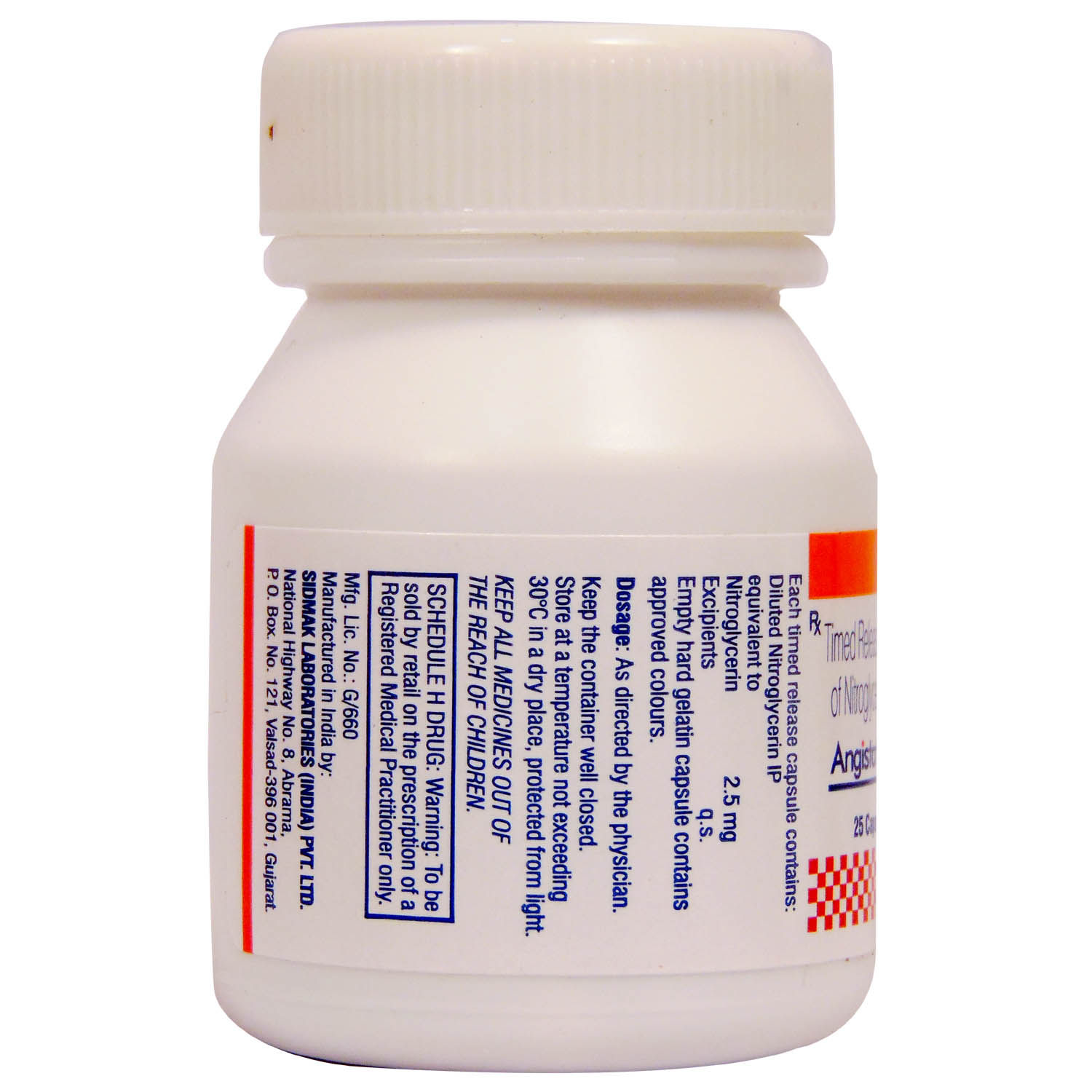 Angistat 2.5 Capsule 25's Price, Uses, Side Effects, Composition ...