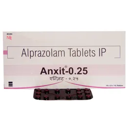 Anxit 0.25 Tablet | Uses, Side Effects, Price | Apollo Pharmacy