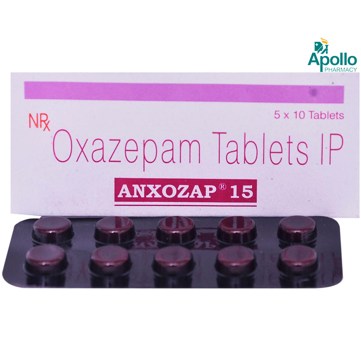 Anxozap 15 Tablet 10's Price, Uses, Side Effects, Composition - Apollo ...