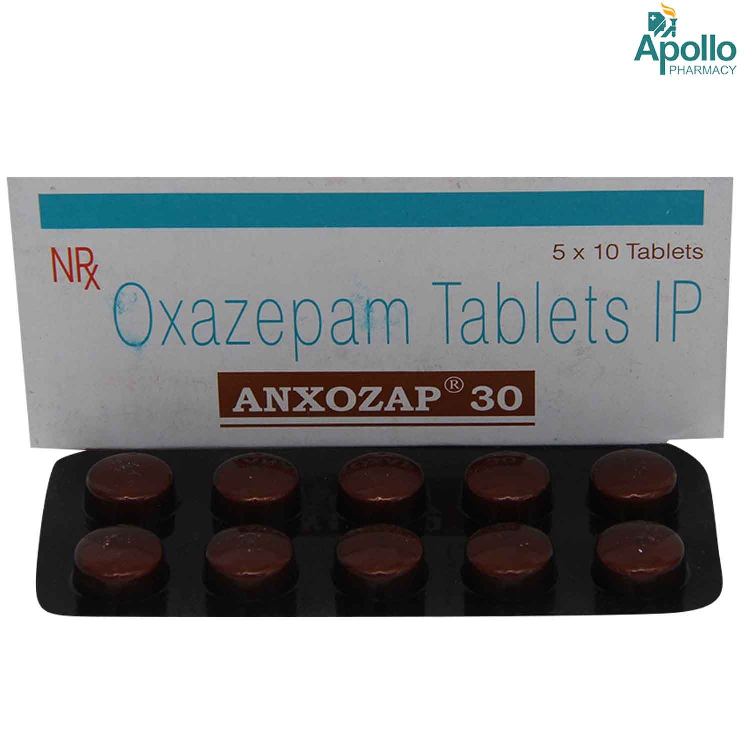 Anxozap 30 Tablet | Uses, Side Effects, Price | Apollo Pharmacy
