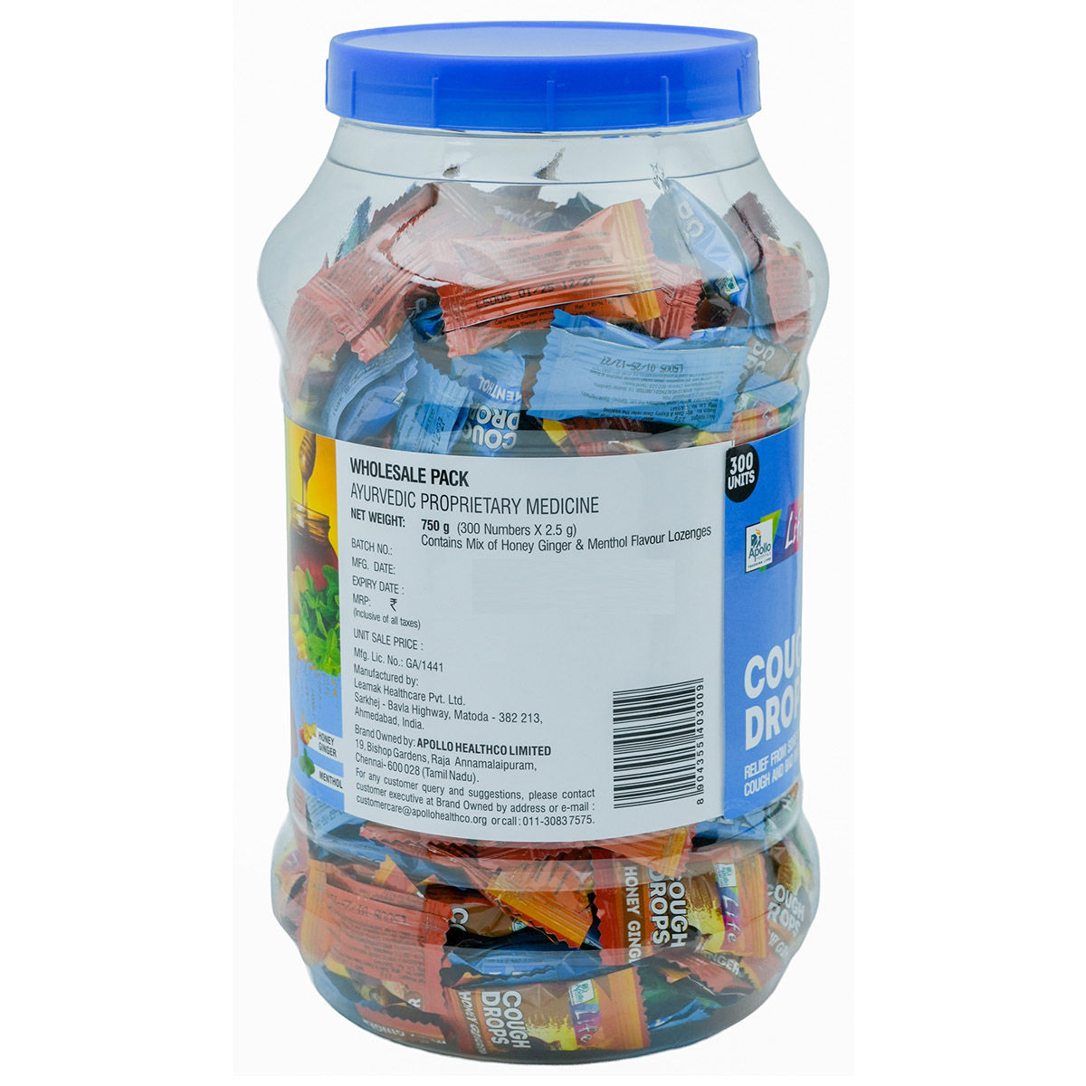 Buy Apollo Life Cough Drops Lozenges, 1 Count | 19 Minutes Delivery ...
