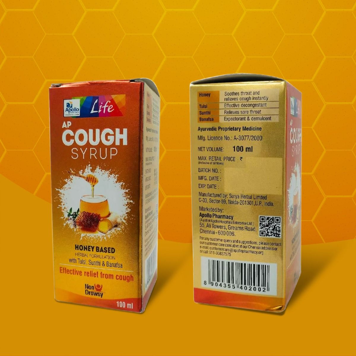 Apollo Pharmacy Cough Syrup, 100 ml Price, Uses, Side Effects ...
