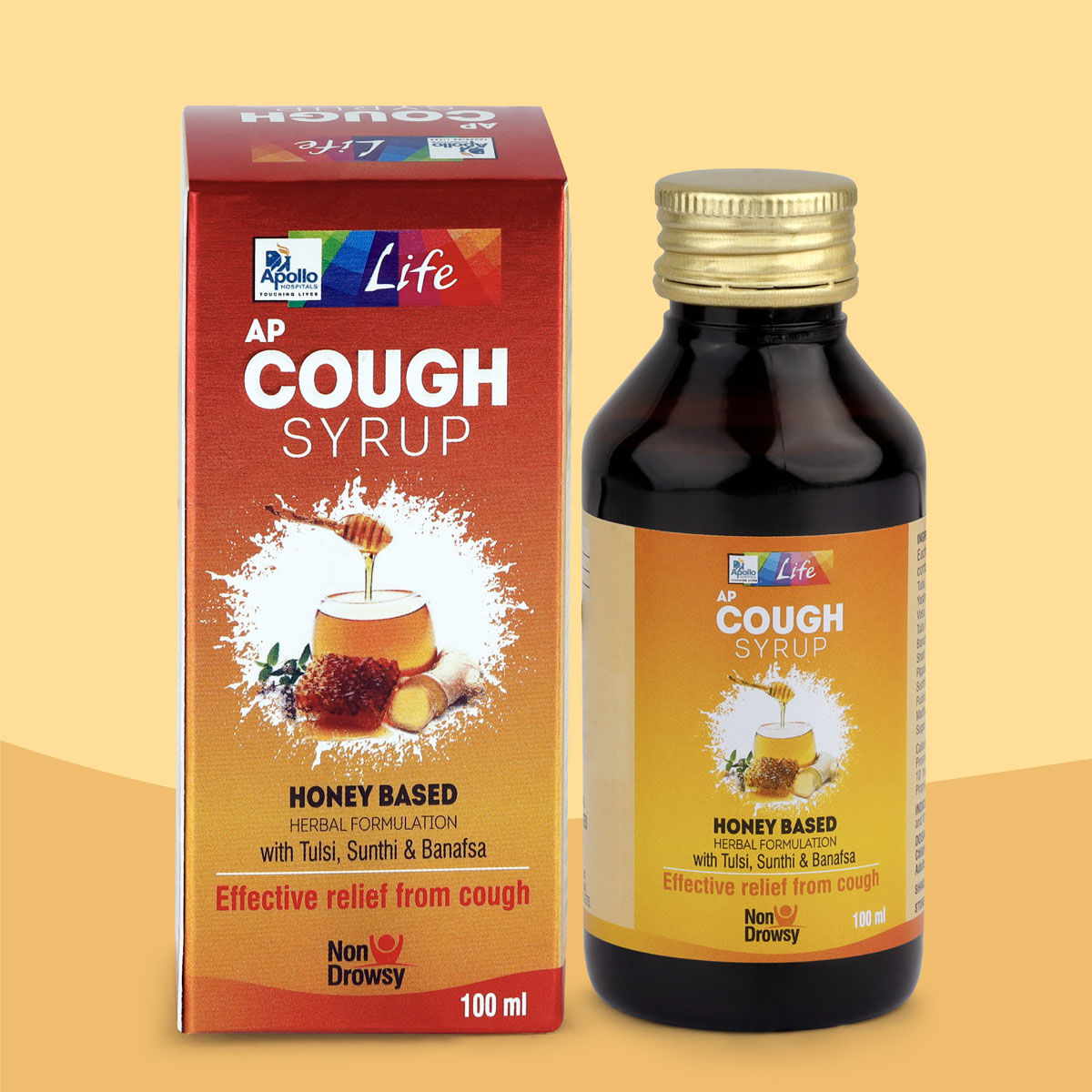 Apollo Life Cough Syrup, 100 ml Price, Uses, Side Effects, Composition ...