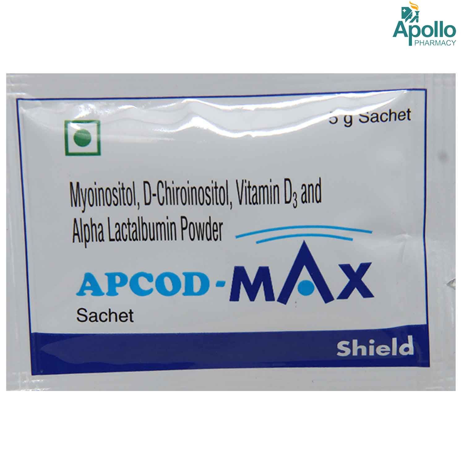 Apcod Max Sachet 5 gm Price, Uses, Side Effects, Composition - Apollo ...