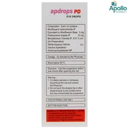 Apdrops PD Eye Drop | Uses, Side Effects, Price | Apollo Pharmacy