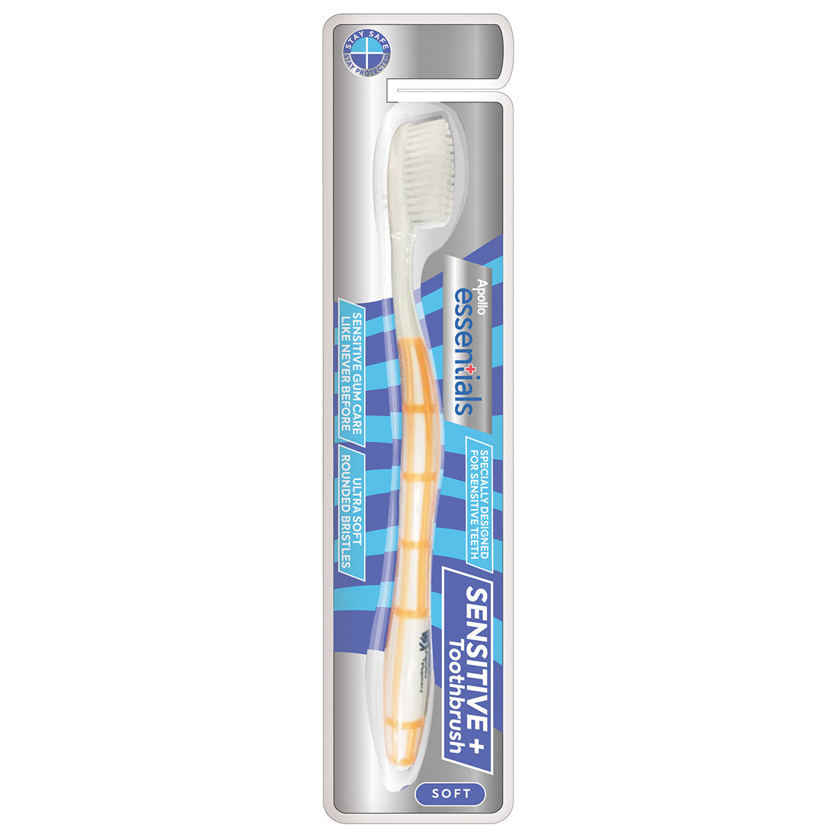 Buy Apollo Essentials Sensitive+ Toothbrush, 1 Count | 19 Minutes ...