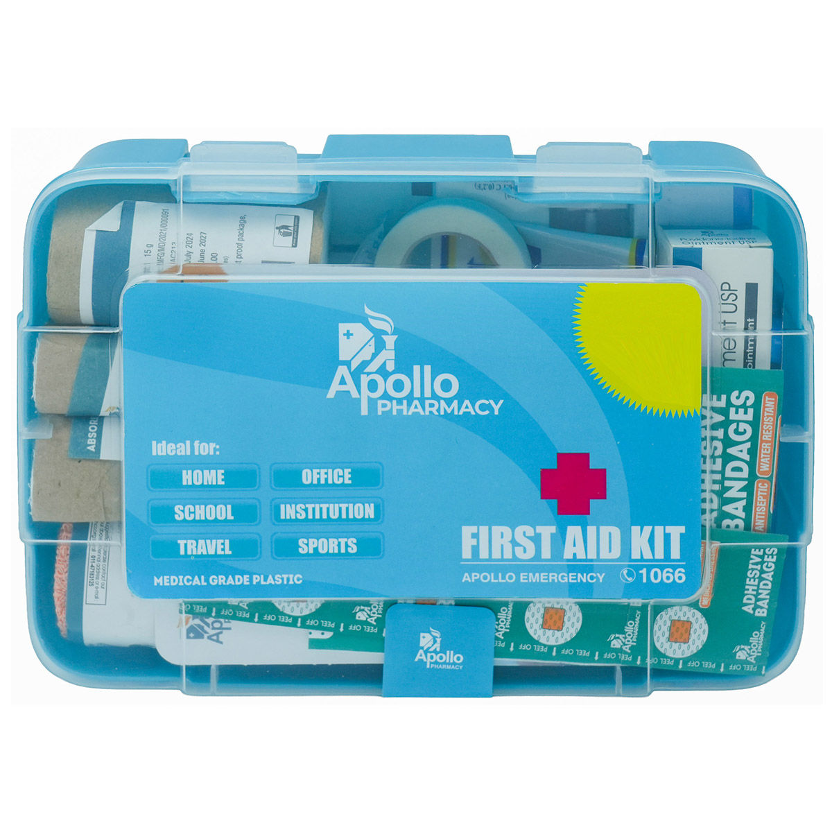 Buy Apollo Pharmacy First Aid Kit, 1 Count | 19 Minutes Delivery ...