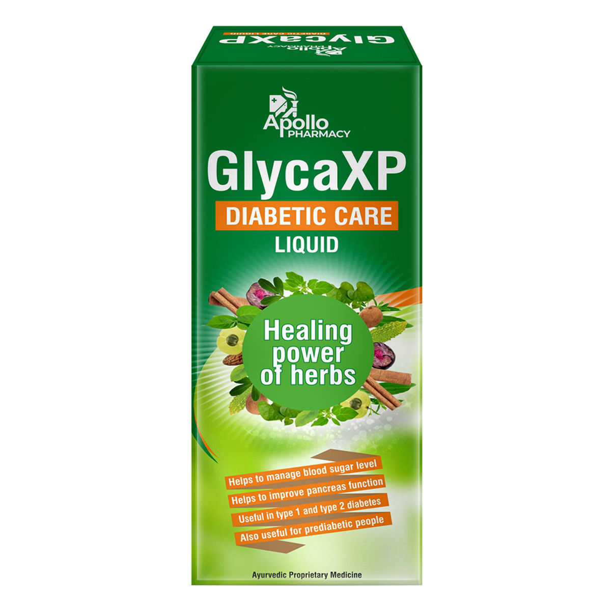 Apollo Pharmacy GlycaXP Diabetic Liquid, 200 ml ஹிந்தியில் பயன்கள் ...