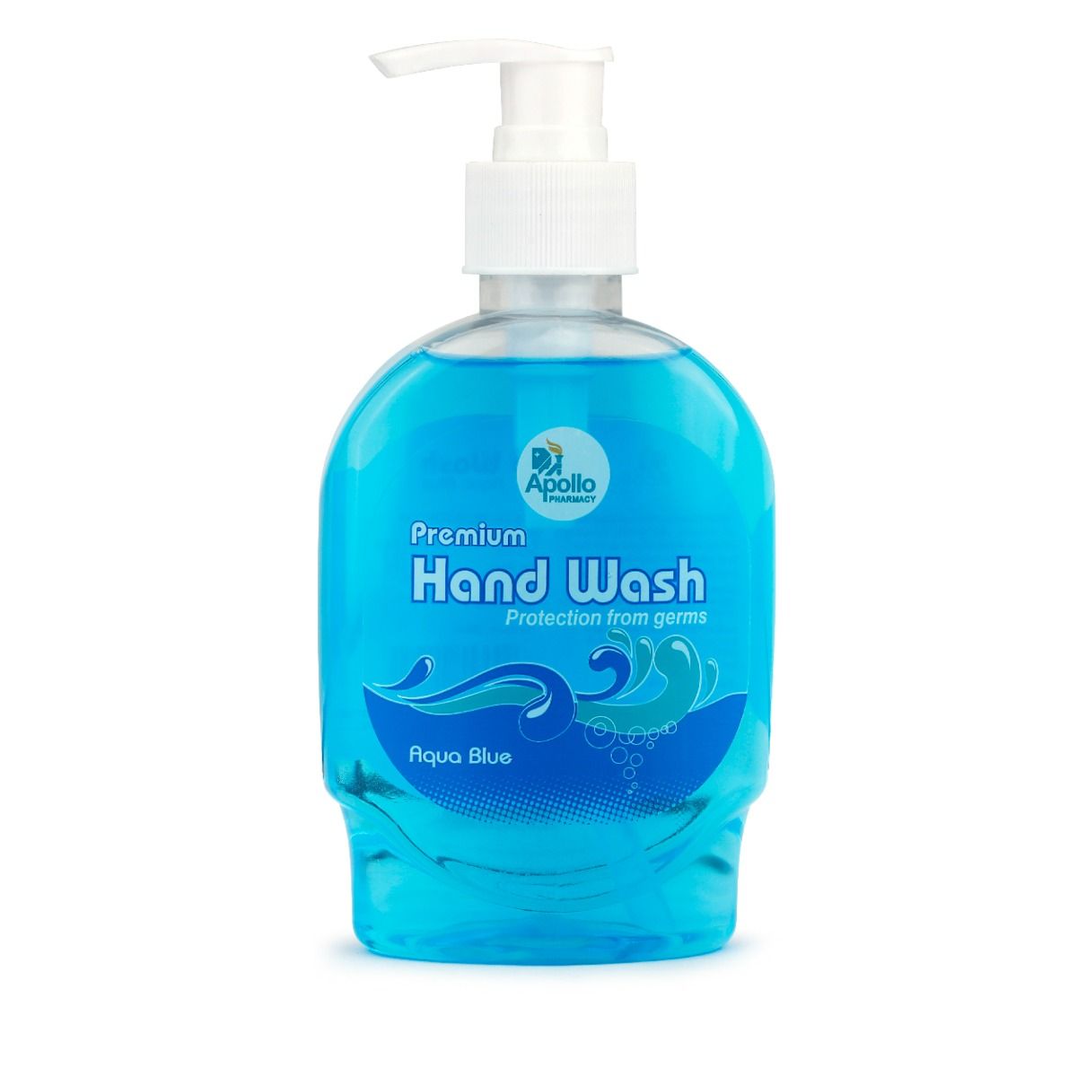 Buy Apollo Pharmacy Premium Aqua Blue Handwash, 500 ml (2x250 ml) | 19 ...