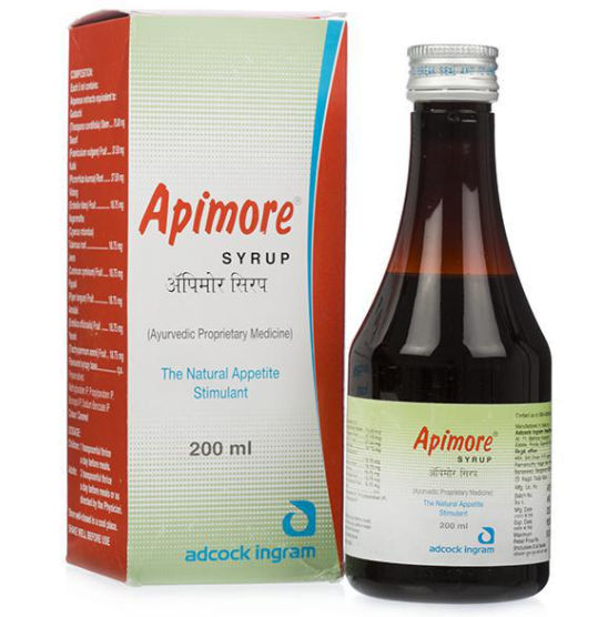 Apimore Syrup, 200 ml Price, Uses, Side Effects, Composition - Apollo ...