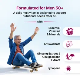 Buy Apollo Life Multivitamin for Men 50+, 30 Tablets | 19 Minutes ...