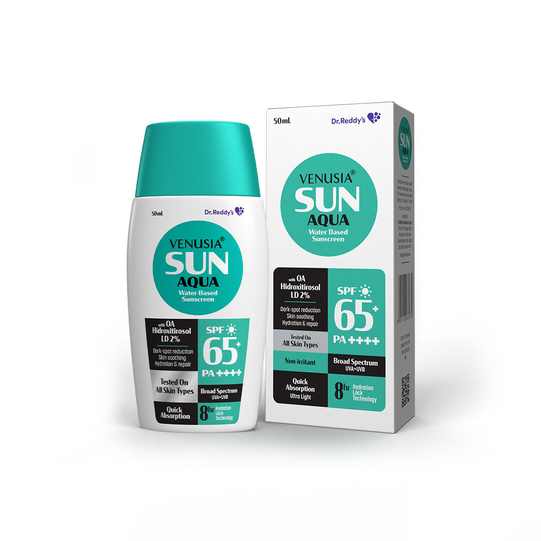 Venusia Sun Aqua Water Based Sunscreen 50 ml | Uses, Side Effects ...