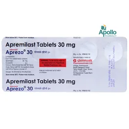 Aprezo 30 mg Tablet | Uses, Side Effects, Price | Apollo Pharmacy