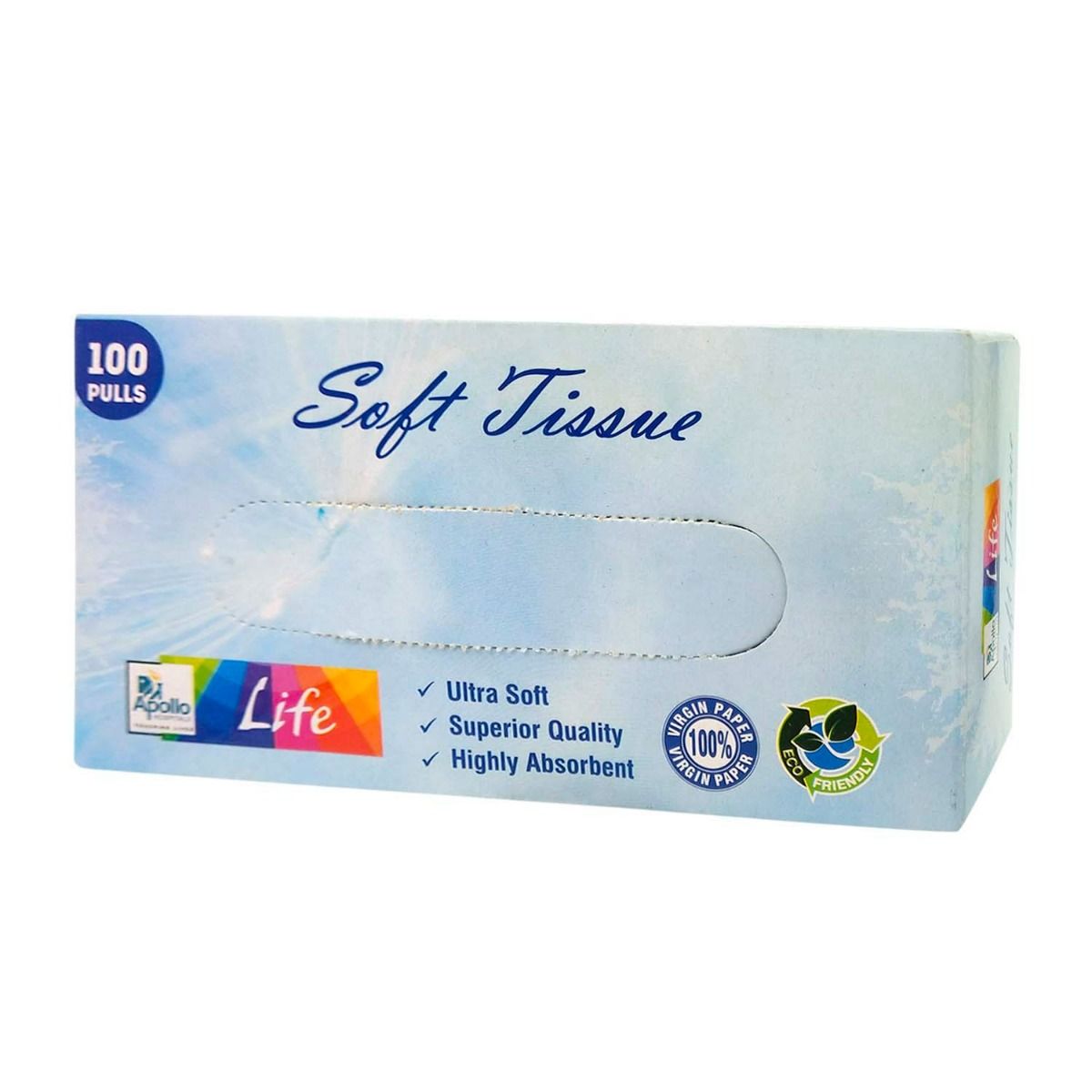 Apollo Life Soft Tissue, 100 Count Price, Uses, Side Effects ...