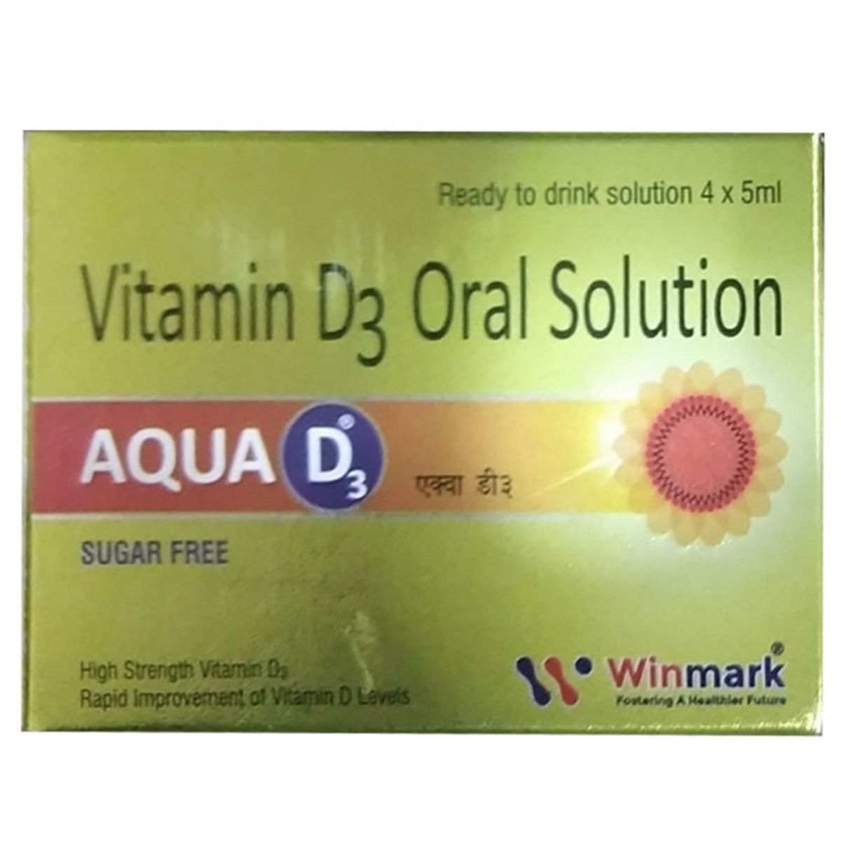 Aqua D3 Sugar Free Oral Solution 5 ml Price, Uses, Side Effects ...