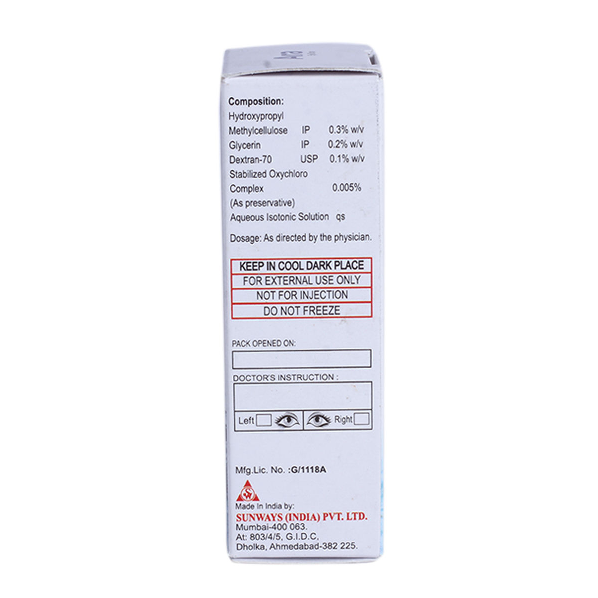 Ara Eye Drop 10 ml Price, Uses, Side Effects, Composition - Apollo Pharmacy