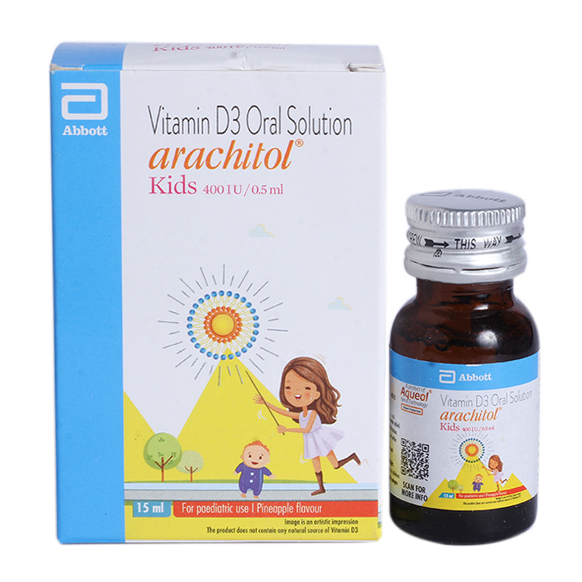 Arachitol Kids 400IU Oral Solution 15 ml Price, Uses, Side Effects ...