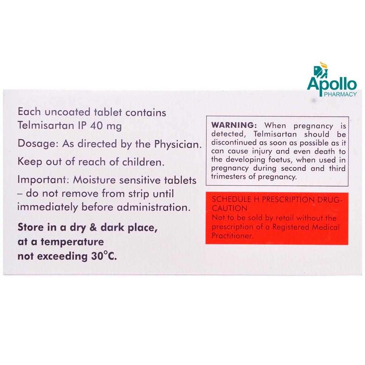 Arbitel-40 Tablet | Uses, Side Effects, Price | Apollo Pharmacy