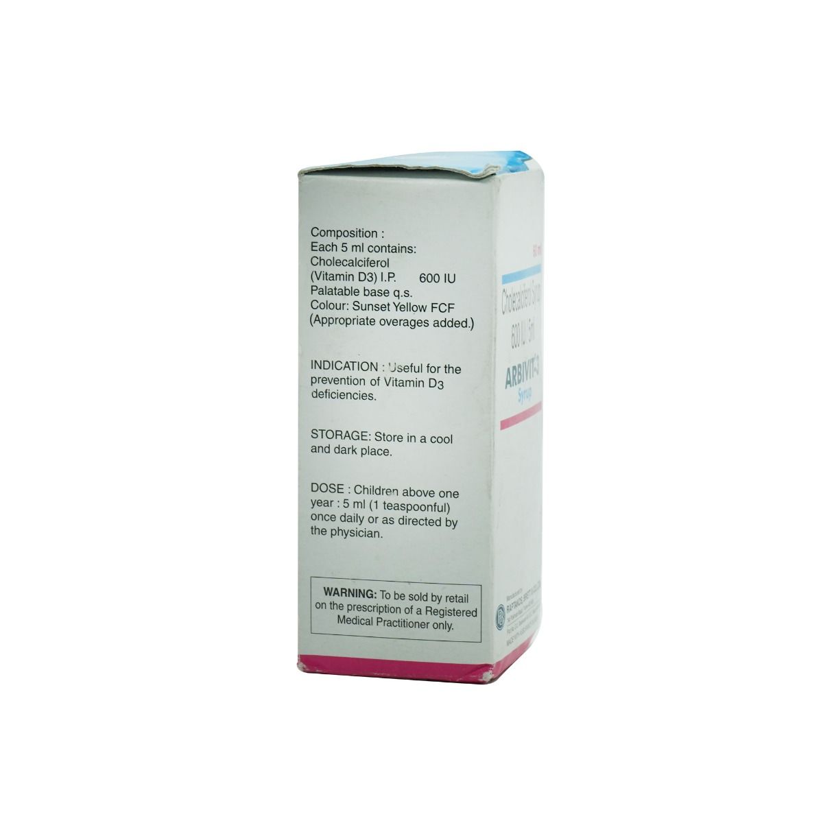 Arbivit 3 Syrup 60 ml Price, Uses, Side Effects, Composition - Apollo ...