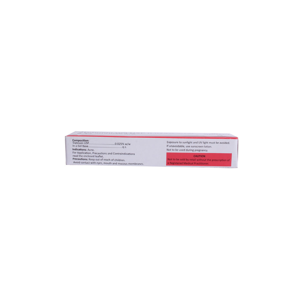 A-Ret 0.025% Gel 20 gm Price, Uses, Side Effects, Composition - Apollo ...