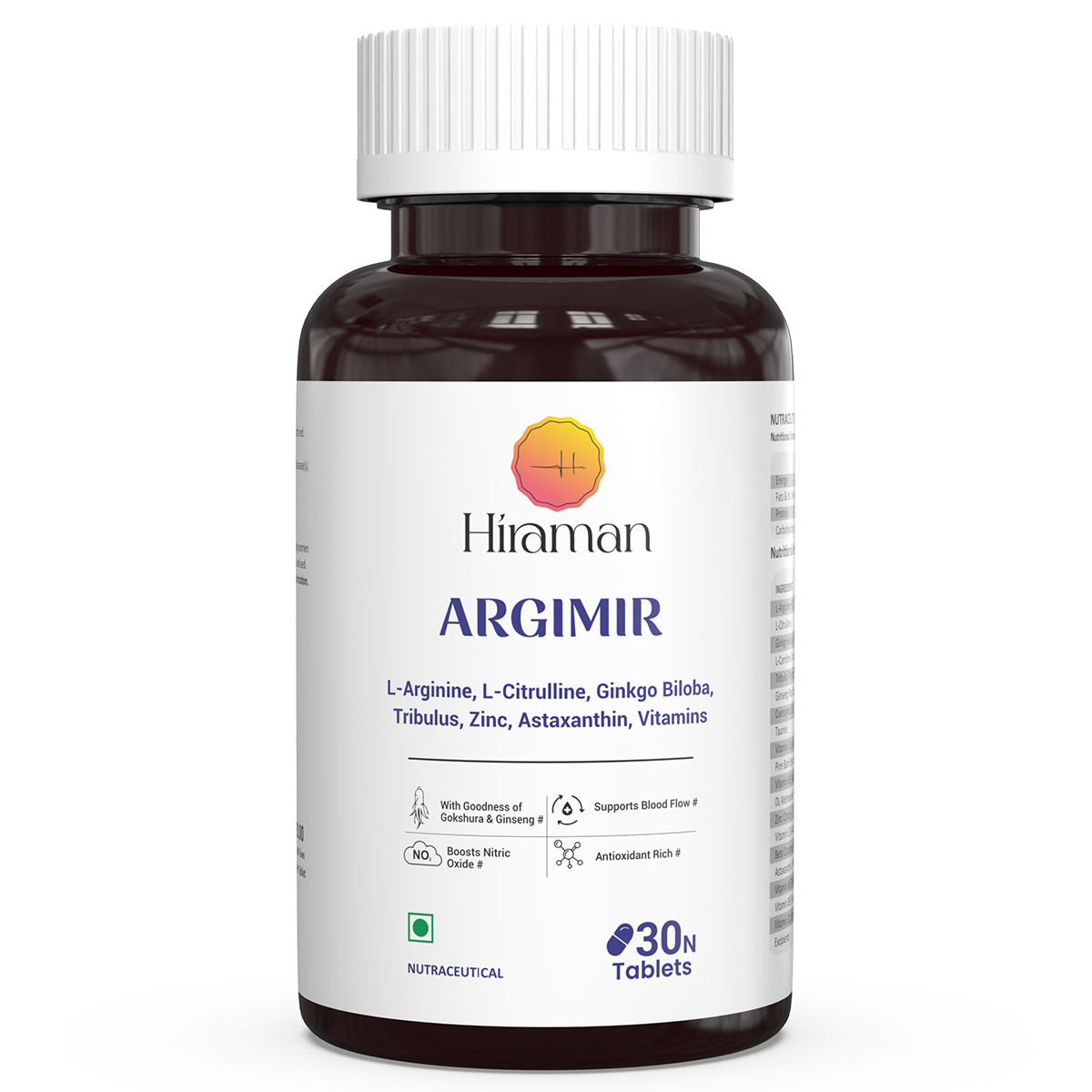 Buy Argimir Tablet 30's | 19 Minutes Delivery | Apollo Pharmacy