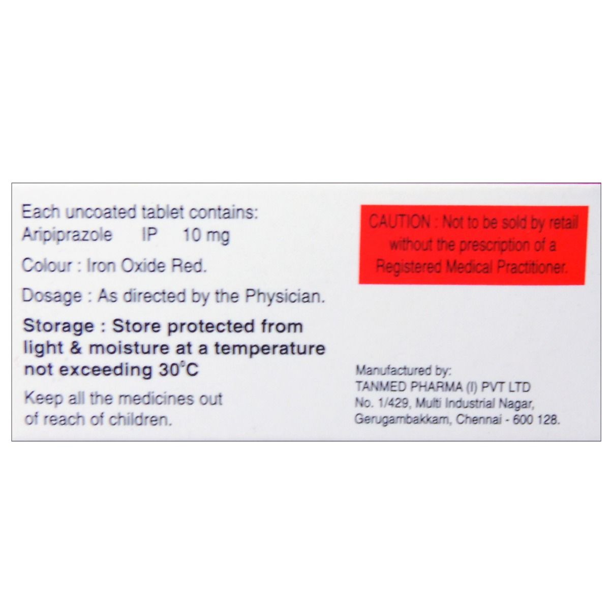 Arifine 10 Tablet 10's Price, Uses, Side Effects, Composition - Apollo ...