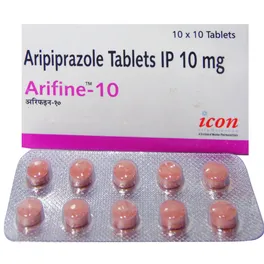 Arifine 10 Tablet | Uses, Side Effects, Price | Apollo Pharmacy