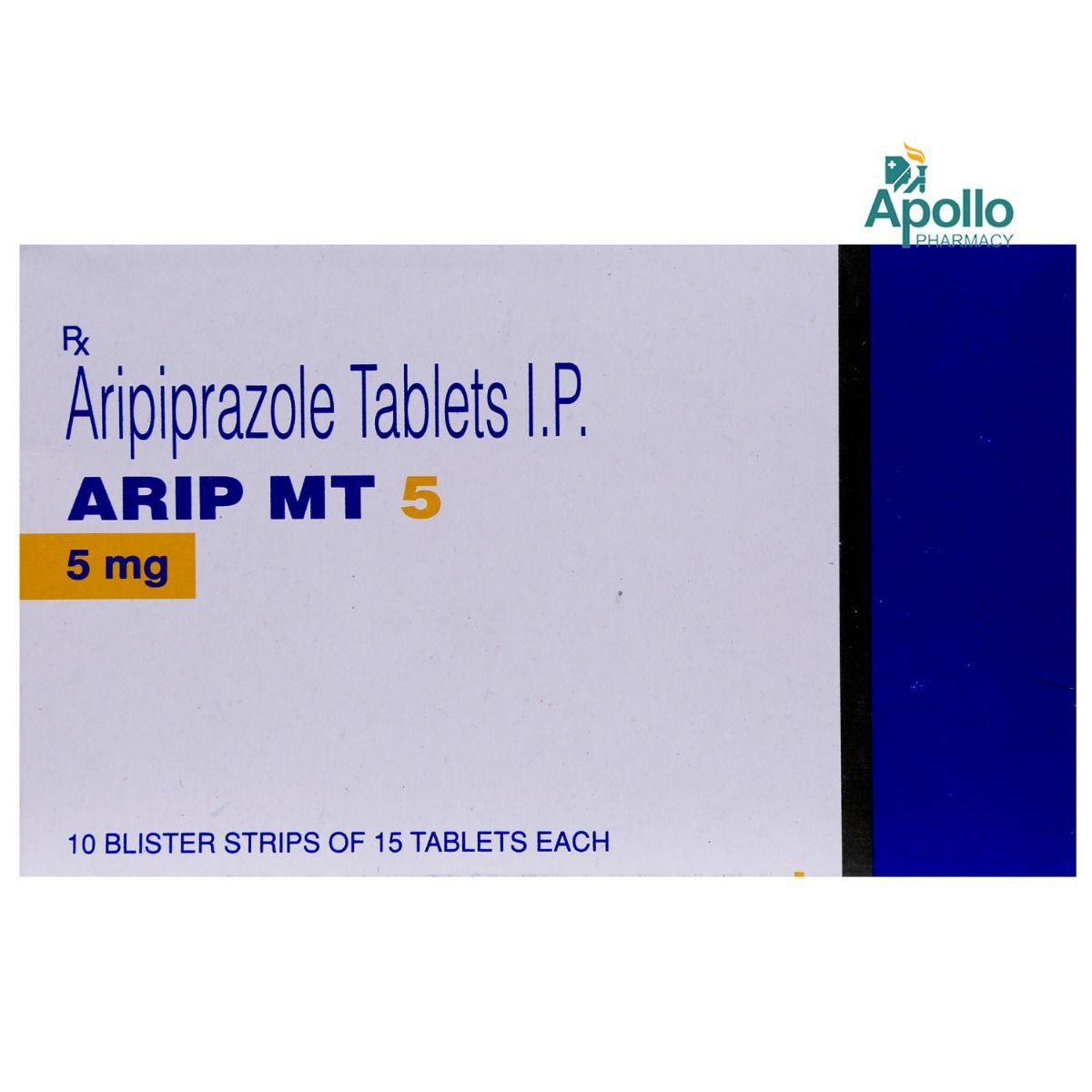 Arip MT 5 Tablet | Uses, Side Effects, Price | Apollo Pharmacy