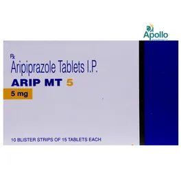 Arip MT 5 Tablet | Uses, Side Effects, Price | Apollo Pharmacy