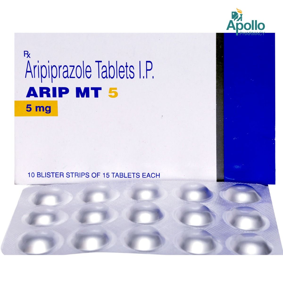 Arip MT 5 Tablet | Uses, Side Effects, Price | Apollo Pharmacy