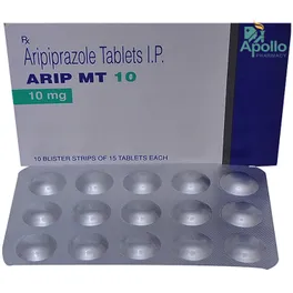 Arip MT 10 Tablet | Uses, Side Effects, Price | Apollo Pharmacy