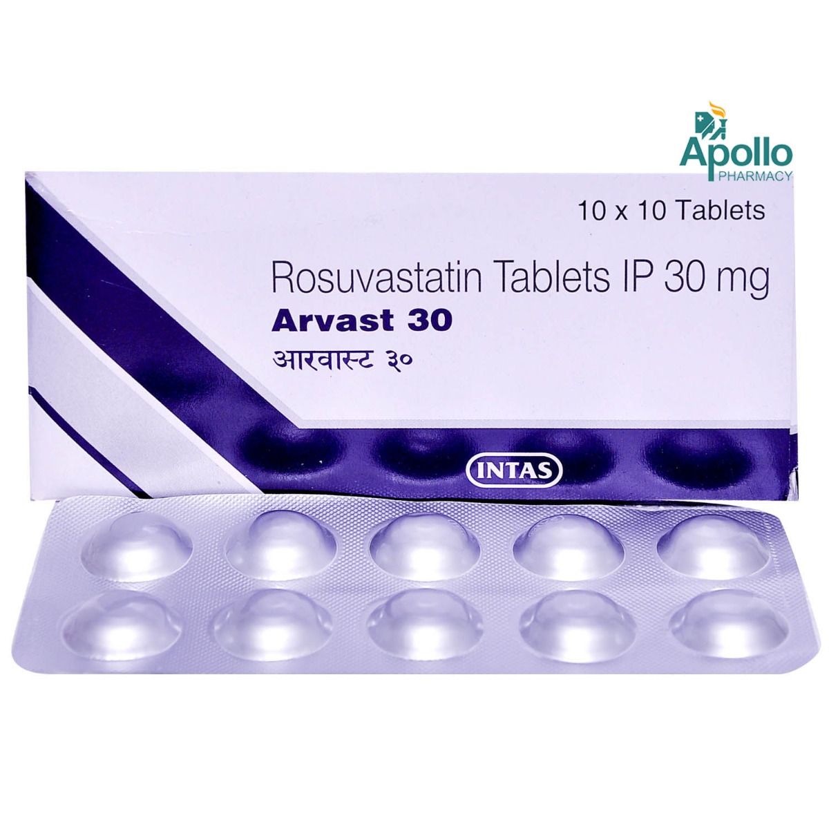 Arvast 30 Tablet 10's Price, Uses, Side Effects, Composition - Apollo ...