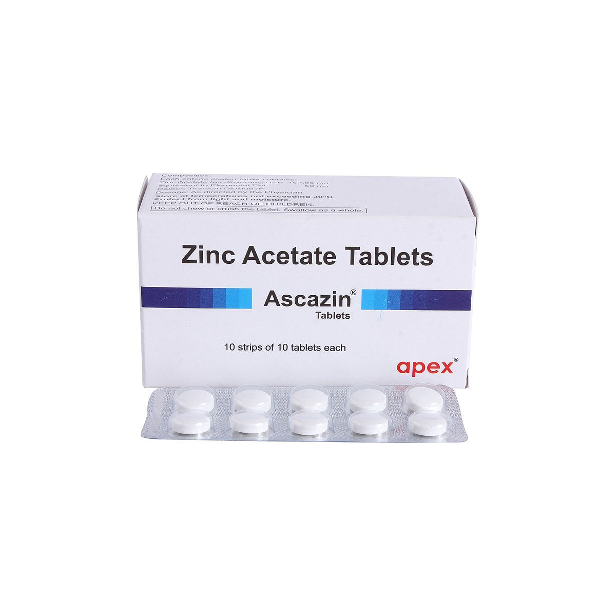 Ascazin Tablet 10's Price, Uses, Side Effects, Composition - Apollo ...
