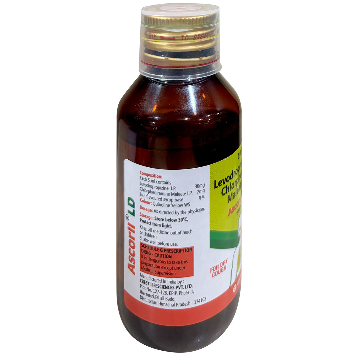 Ascoril LD Syrup | Uses, Side Effects, Price | Apollo Pharmacy