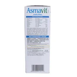 Asmavit Liquid | Uses, Side Effects, Price | Apollo Pharmacy