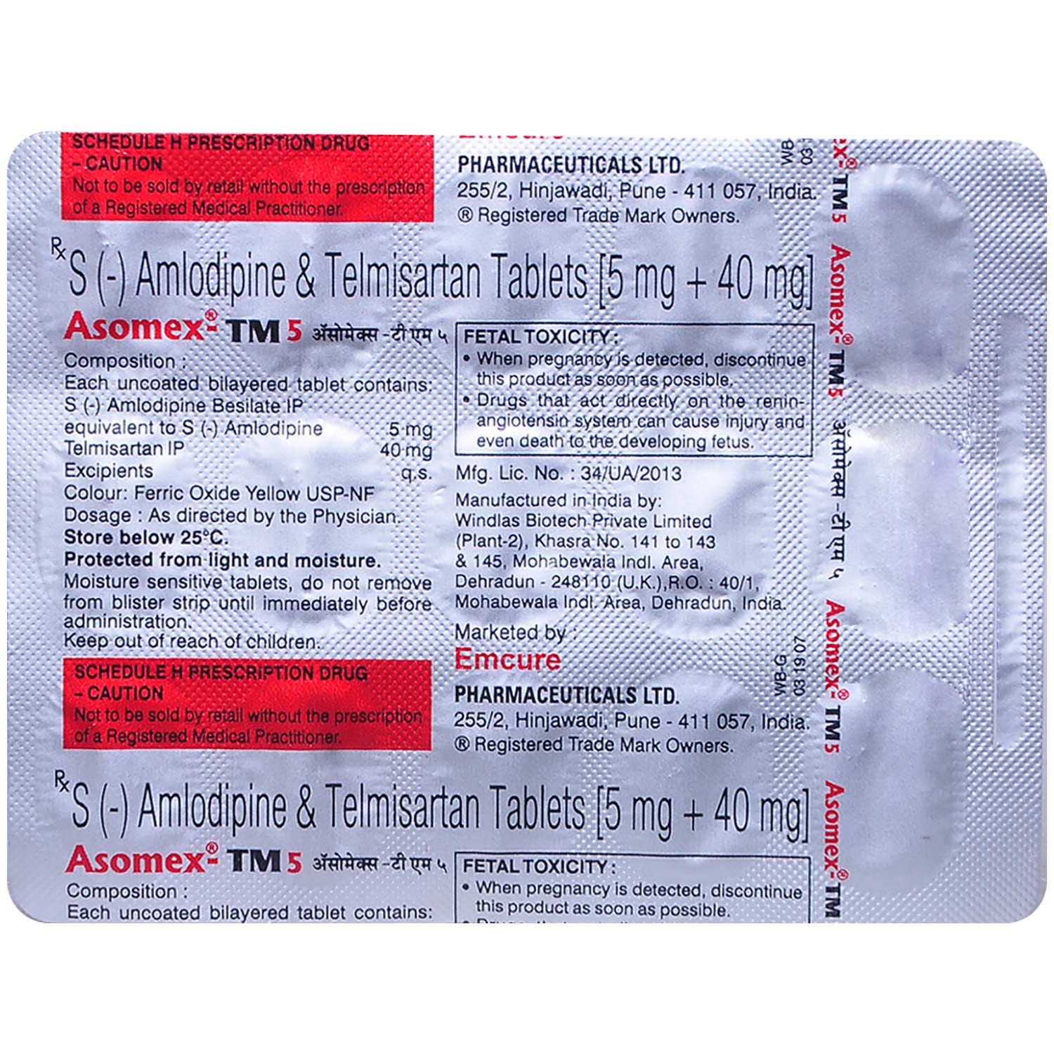 Asomex-TM 5 Tablet 15's Price, Uses, Side Effects, Composition - Apollo ...