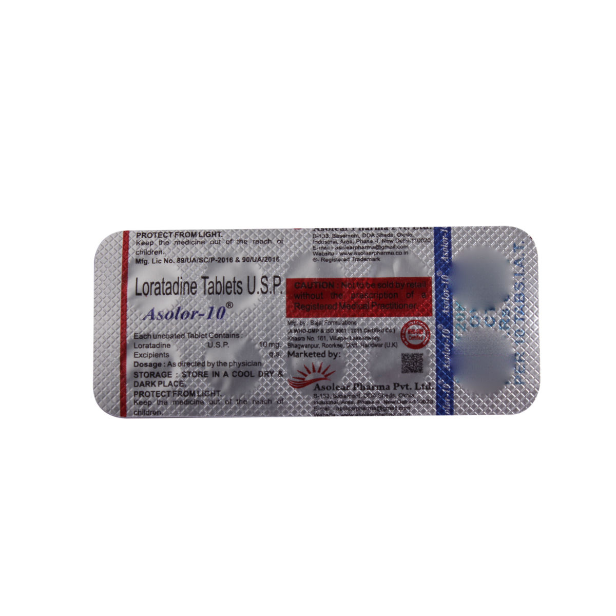 Asolor 10mg Tablet 10's Price, Uses, Side Effects, Composition - Apollo ...