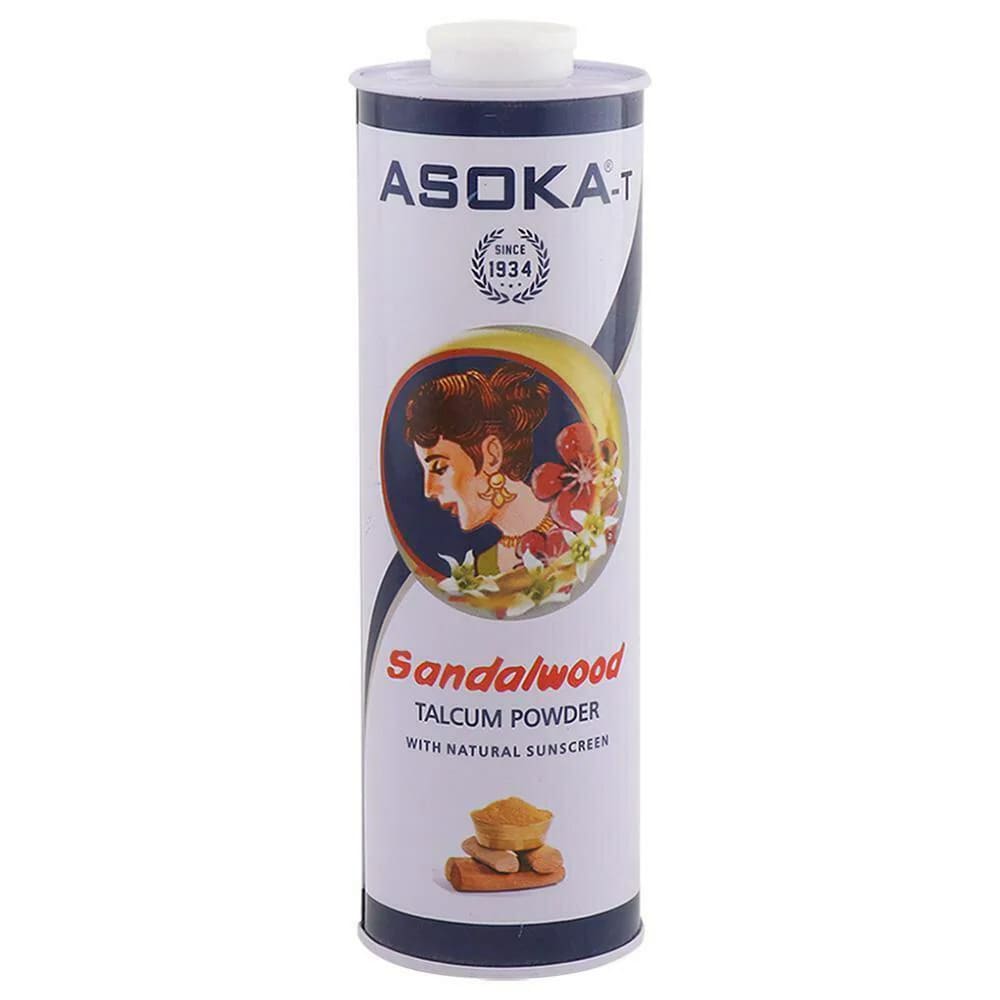 Buy Asoka-T Sandalwood Talcum Powder, 100 gm | 19 Minutes Delivery ...